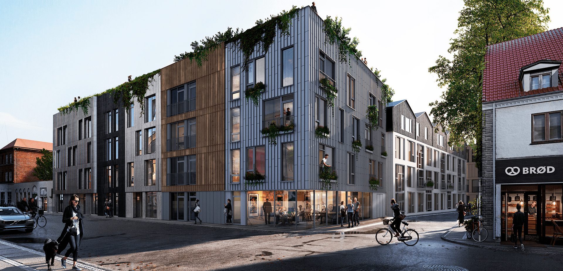 Knudrisrækkerne | Arkitektur i Træ